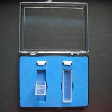 Small Square Spectrophotometer Accessories Quartz Cuvette For Tabletop ...