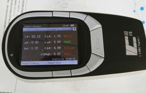 High Precise Delta E Measurement Color Spectrophotometer for Paint ...