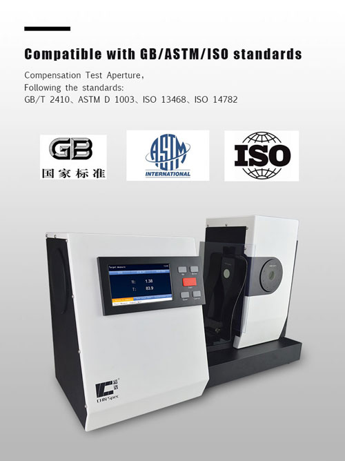 Plastic Sheet Haze Meter Measuring Colour And Turbidity Of Plastic Foil