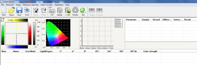 USB Interface Portable Color Spectrophotometer CS-580 For Color Simulation