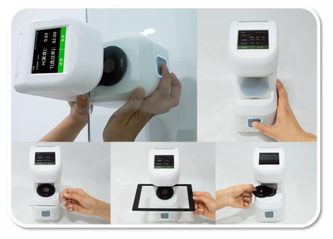 21mm Aperture ASTM D1003 Haze Meter For Plastic Glass Transparency DH-12