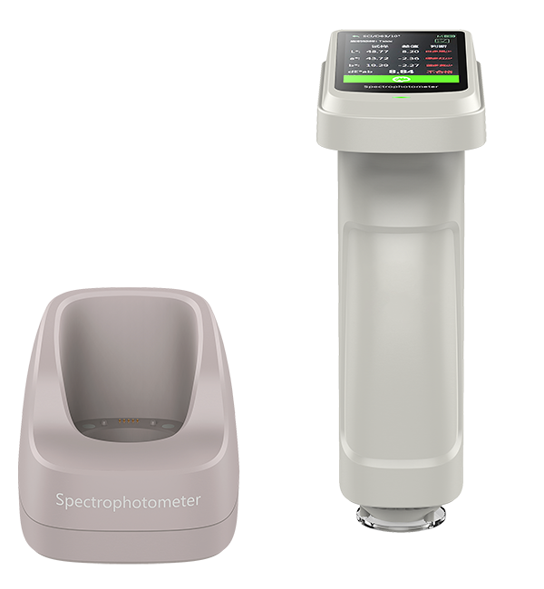 How to measure the color difference of the pipe?