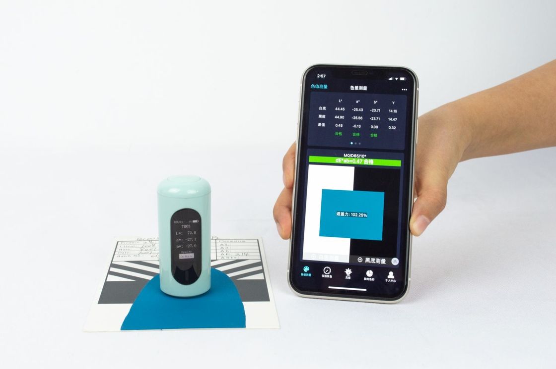 Portable Color Spectrophotometer For Color Control And Management In ...