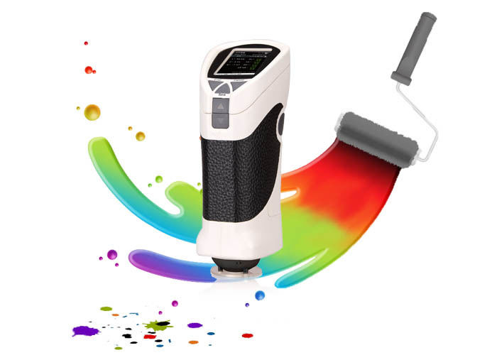 Portable LED Light Source Color Testing Equipment , Digital Color Meter ...