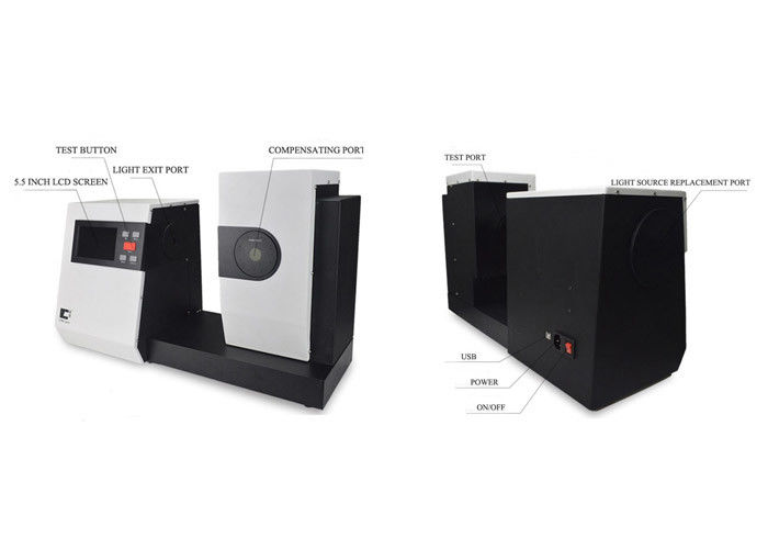 ASTM / ISO Standard Haze Measurement Instrument White Color High Efficiency