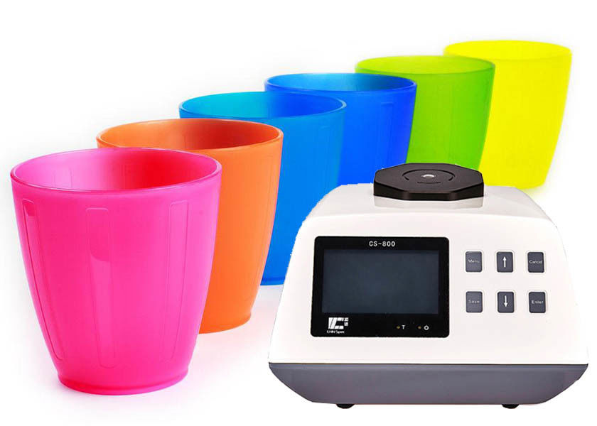 Opaque Liquid Color Matching Spectrophotometer With 5 Inches Color Screen