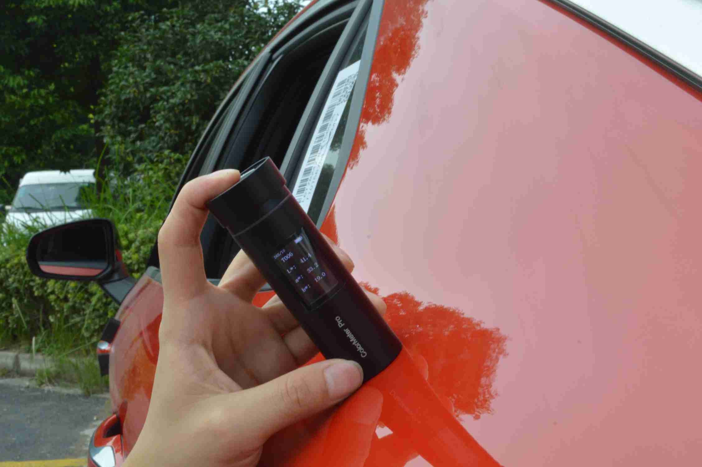 D/8 SCI LED Delta E Precision Colorimeter Auto Calibration Paint Color ...