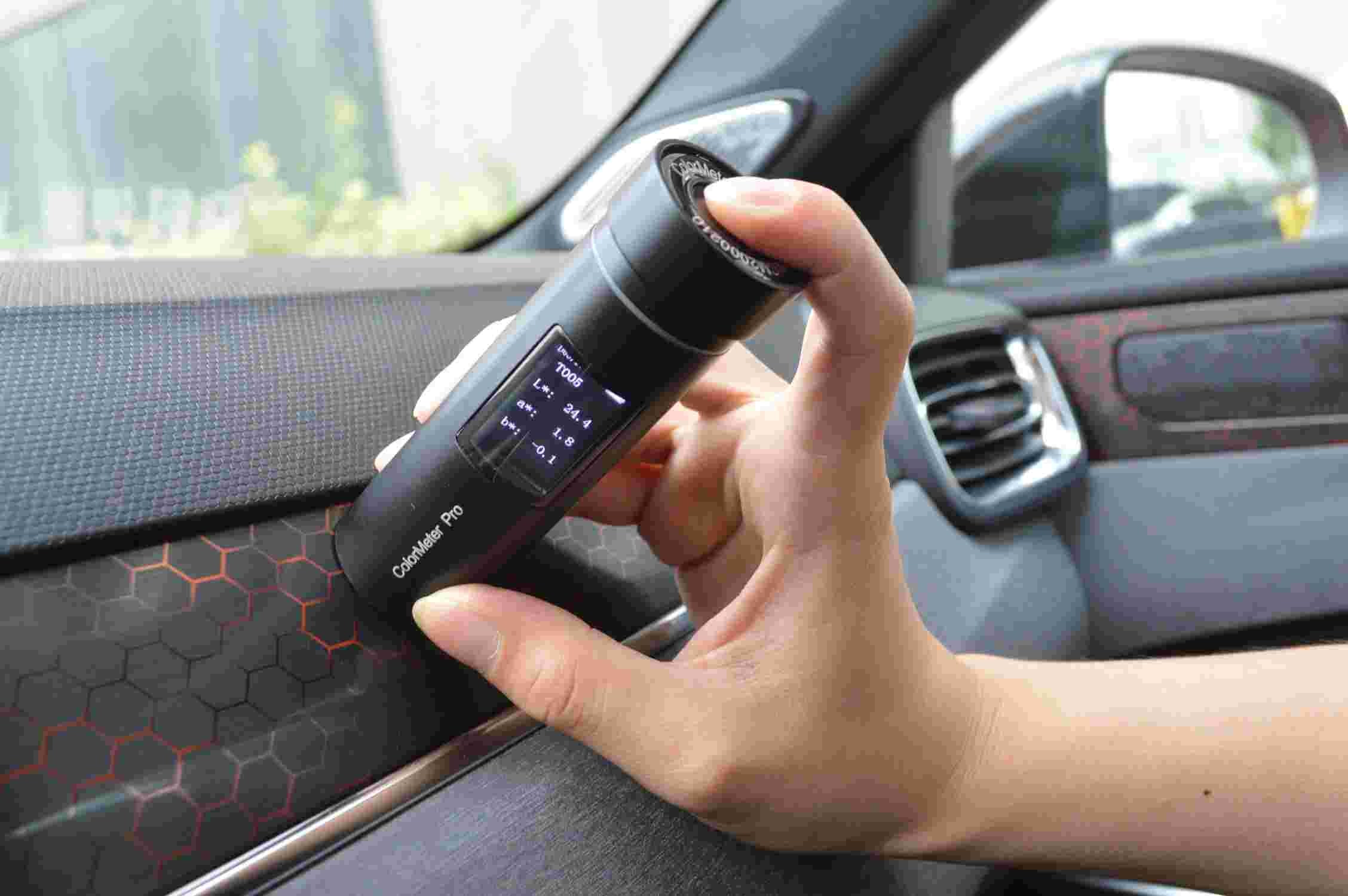 D/8 SCI LED Delta E Precision Colorimeter Auto Calibration Paint Color ...