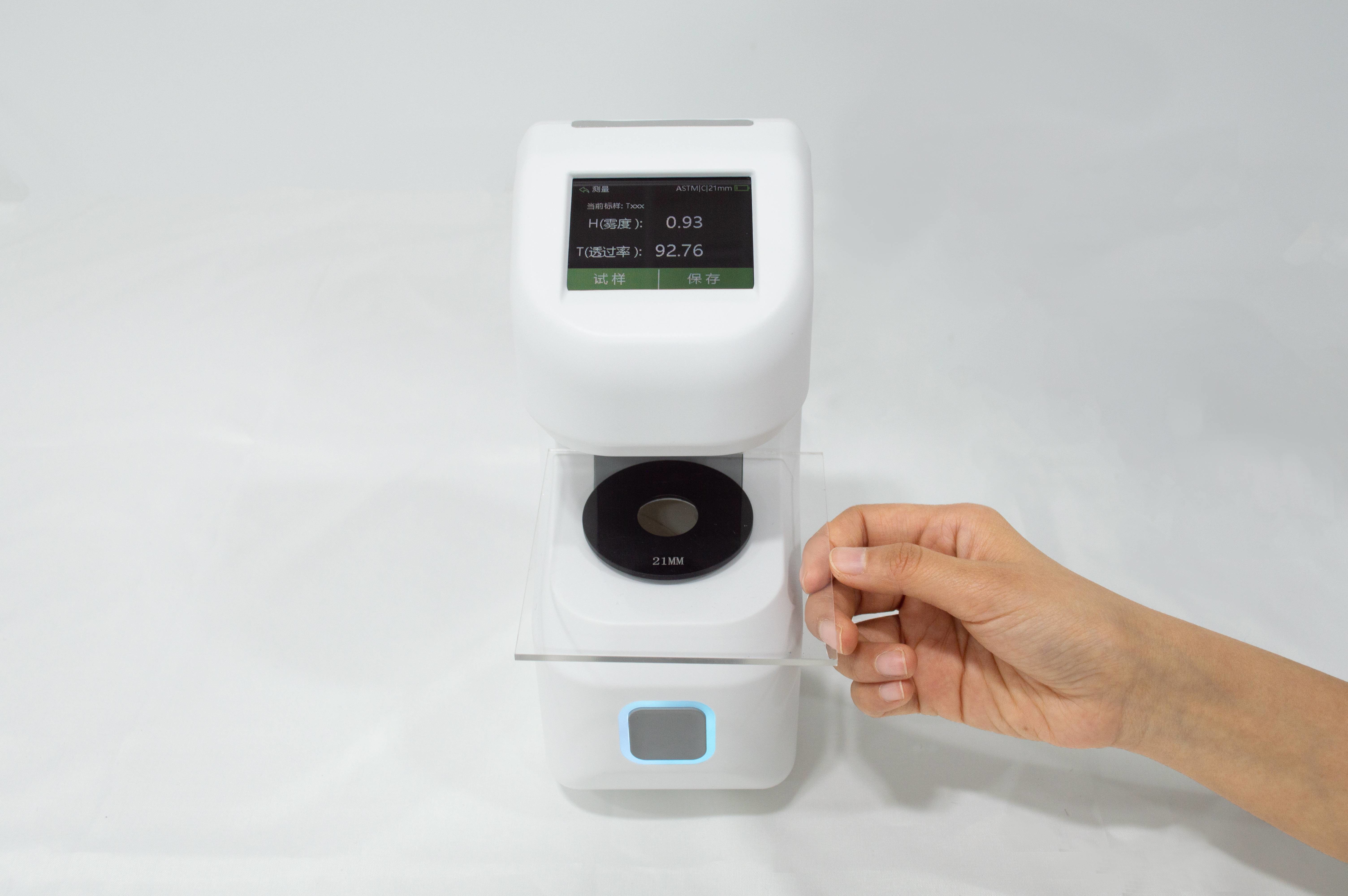 O/D Plastic Films Transparency Astm D1003 Haze Measurement Instrument ...