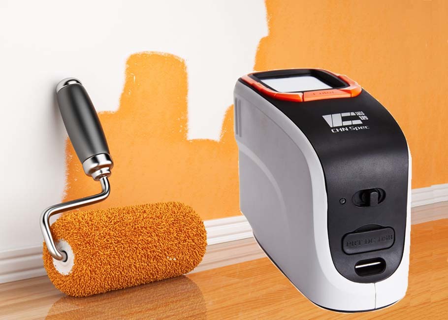 UV Light Source Paint Color Meter , Display Color Analyzer Digital ...