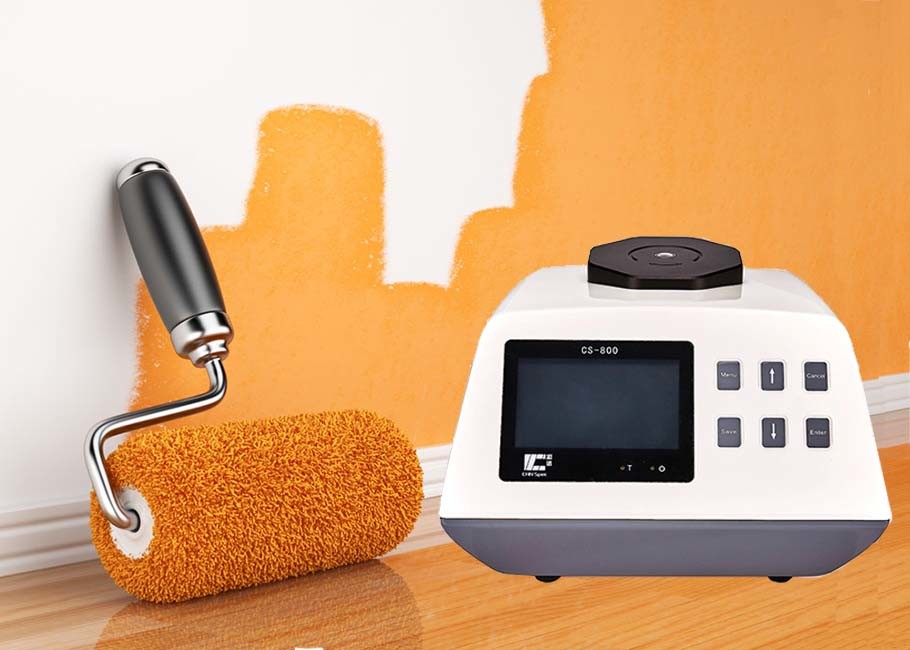 Digital Color Matching Spectrophotometer D / 8 Geometry Pigment High ...