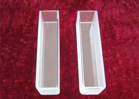 Small Square Spectrophotometer Accessories Quartz Cuvette For Tabletop ...