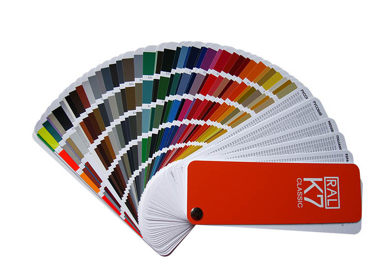 RAL Color Swatches Paint Type Environmental Friendly Materials