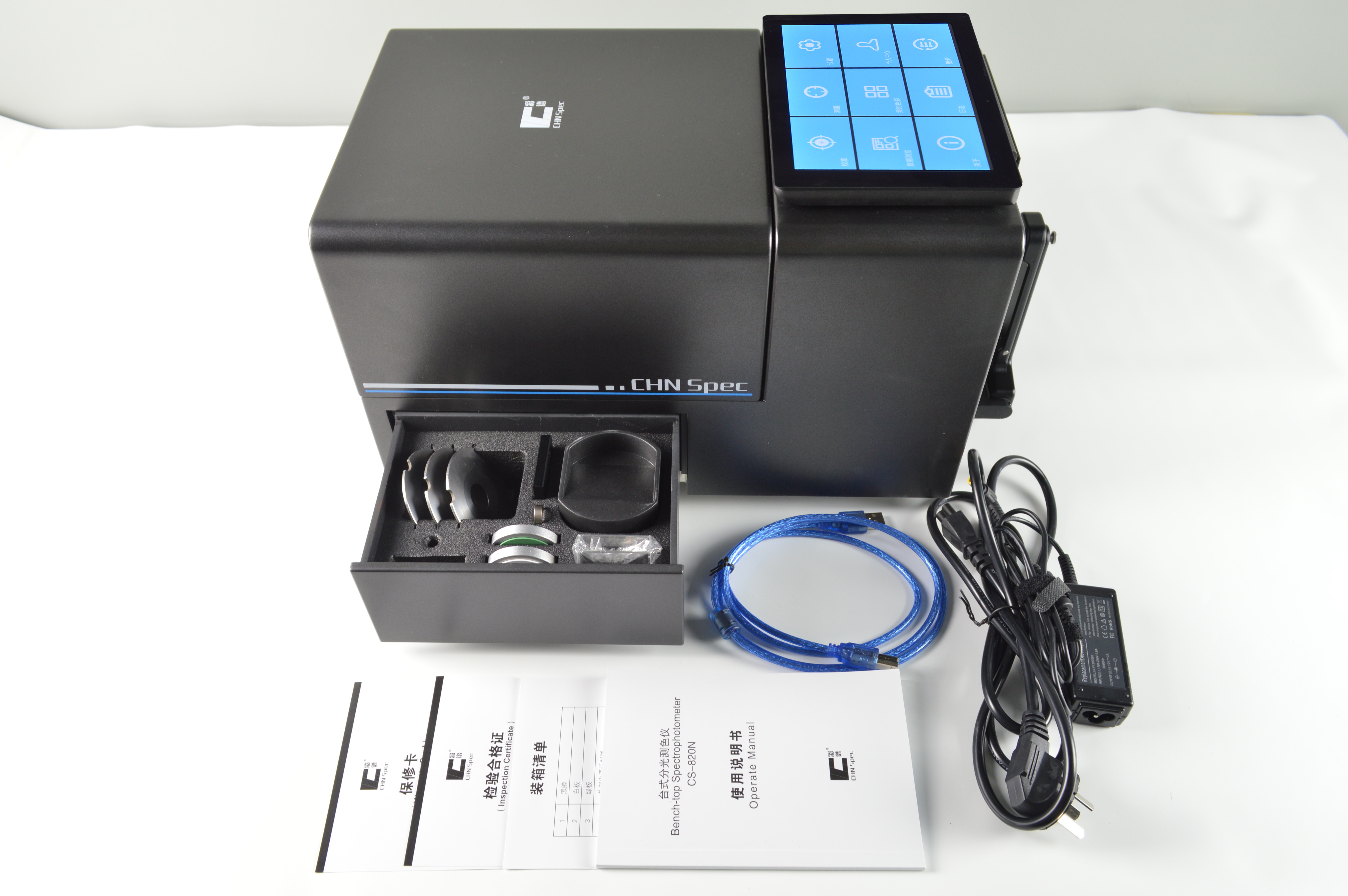 USB Benchtop Spectrophotometer For Reflectance And Transmittance Color ...