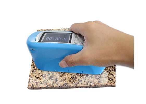 Stone Floor Polishing Portable Gloss Meter 60 Degree With Elastic Material