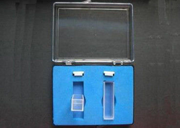 Small Square Spectrophotometer Accessories Quartz Cuvette For Tabletop ...