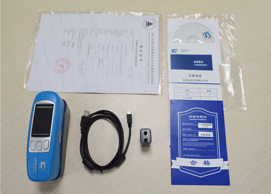 DIN 67530 0.1GU Digital Gloss Meter 0.2%GU Repeatability Compact Structure