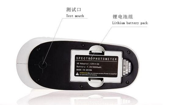 Data Color Visible Spectrophotometer For Textile Color Matching In Black