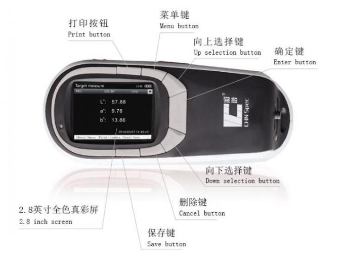 Precise SCI And SCE Measurement Colour Measuring Instrument With Free ...